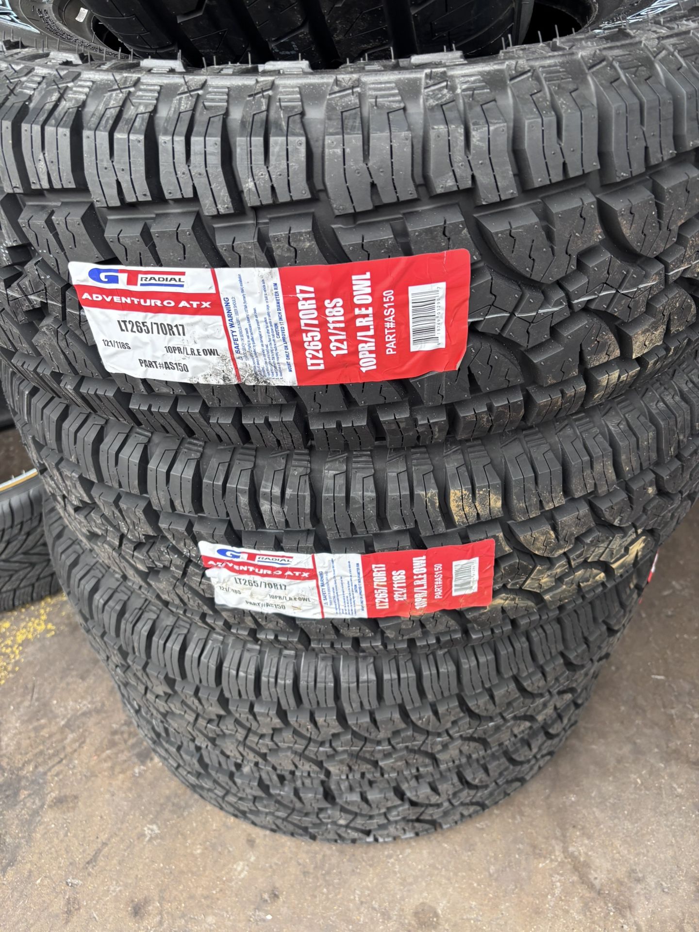 265/70/17 All Terrain for Sale in Dallas, TX - OfferUp