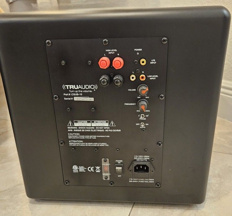 TruAudio CSUB-8 Subwoofer for Sale in Pompano Beach, FL - OfferUp