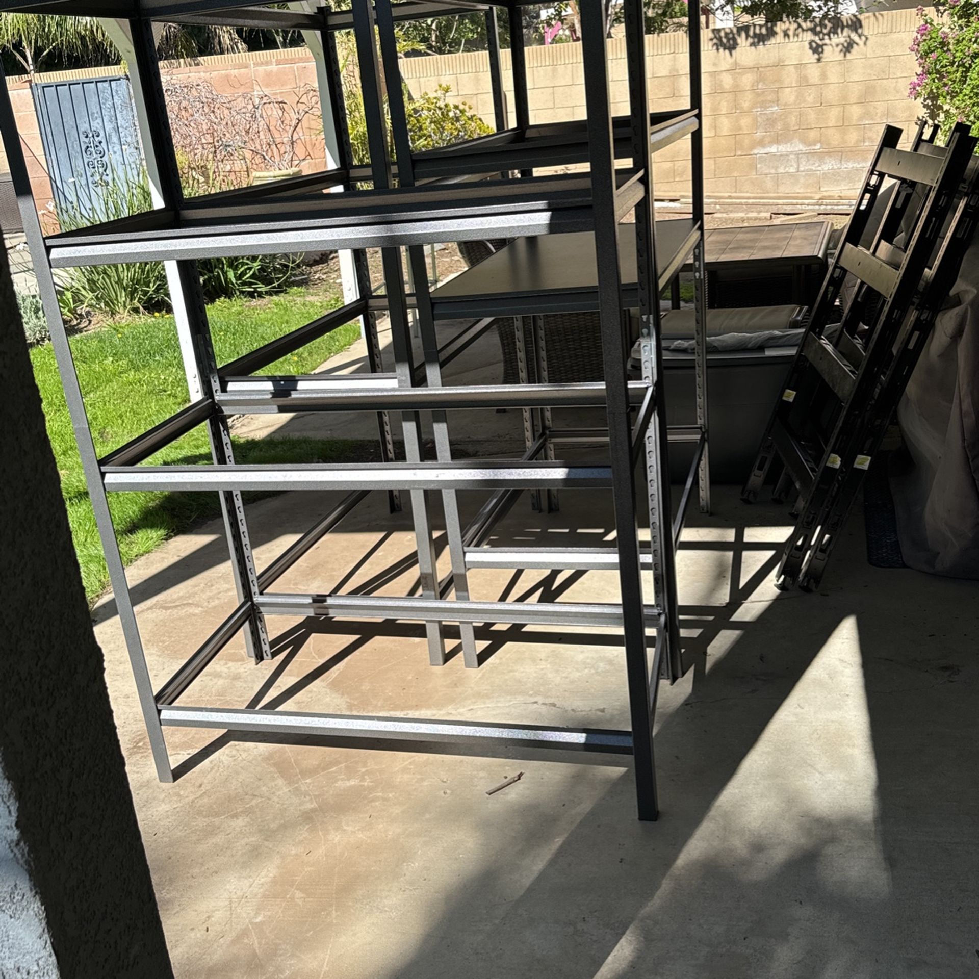 Boltless Shelving 4 ft x 2ft Warehouse Steel Garage Storage Rack for ...