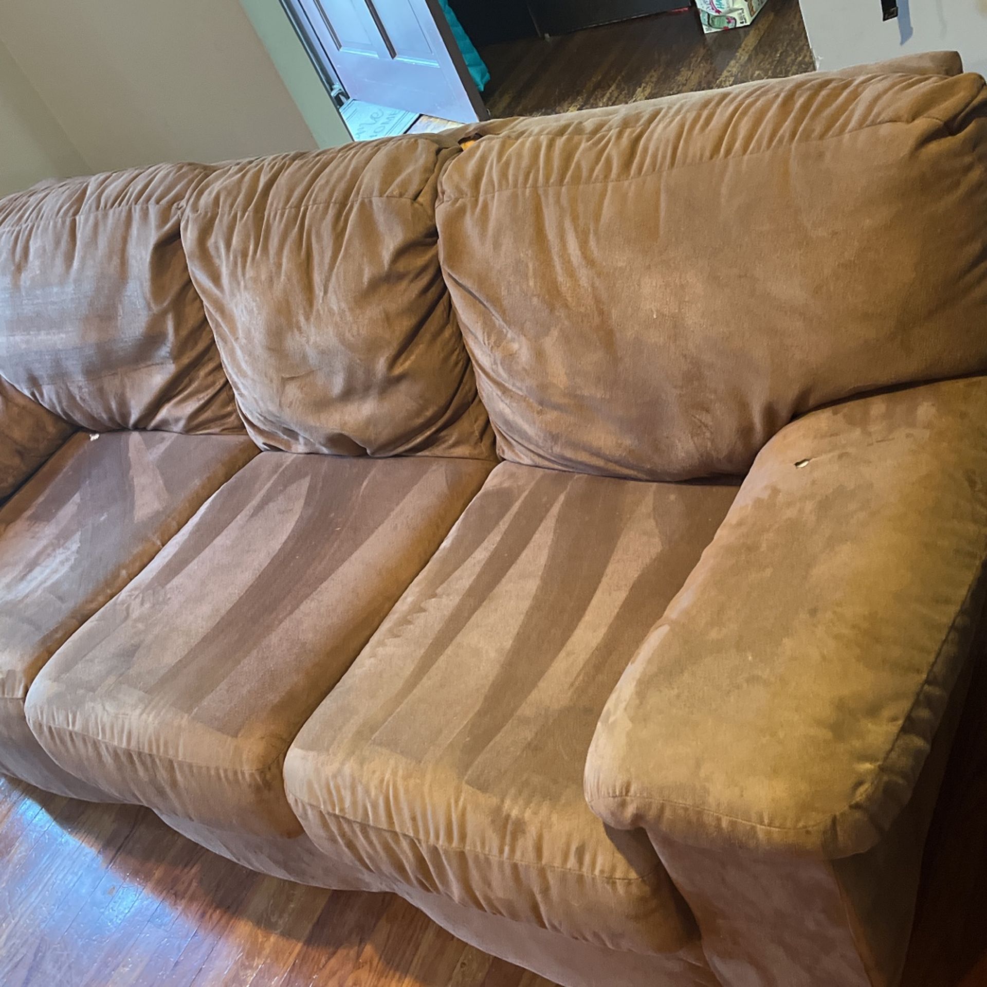 Microfiber Brown Couches