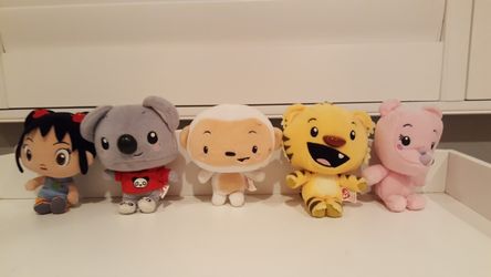 Ni Hao Kai Lan Plush Toys (Kai-lan, Rinto, Hoho, Tolee,, 55% OFF
