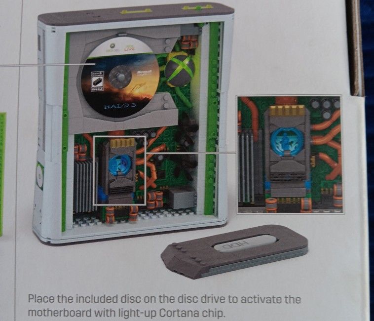 XBOX 360 MEGA SHOWCASE MICROSOFT COLLECTOR'S BUILDING SET.1342pcs ...