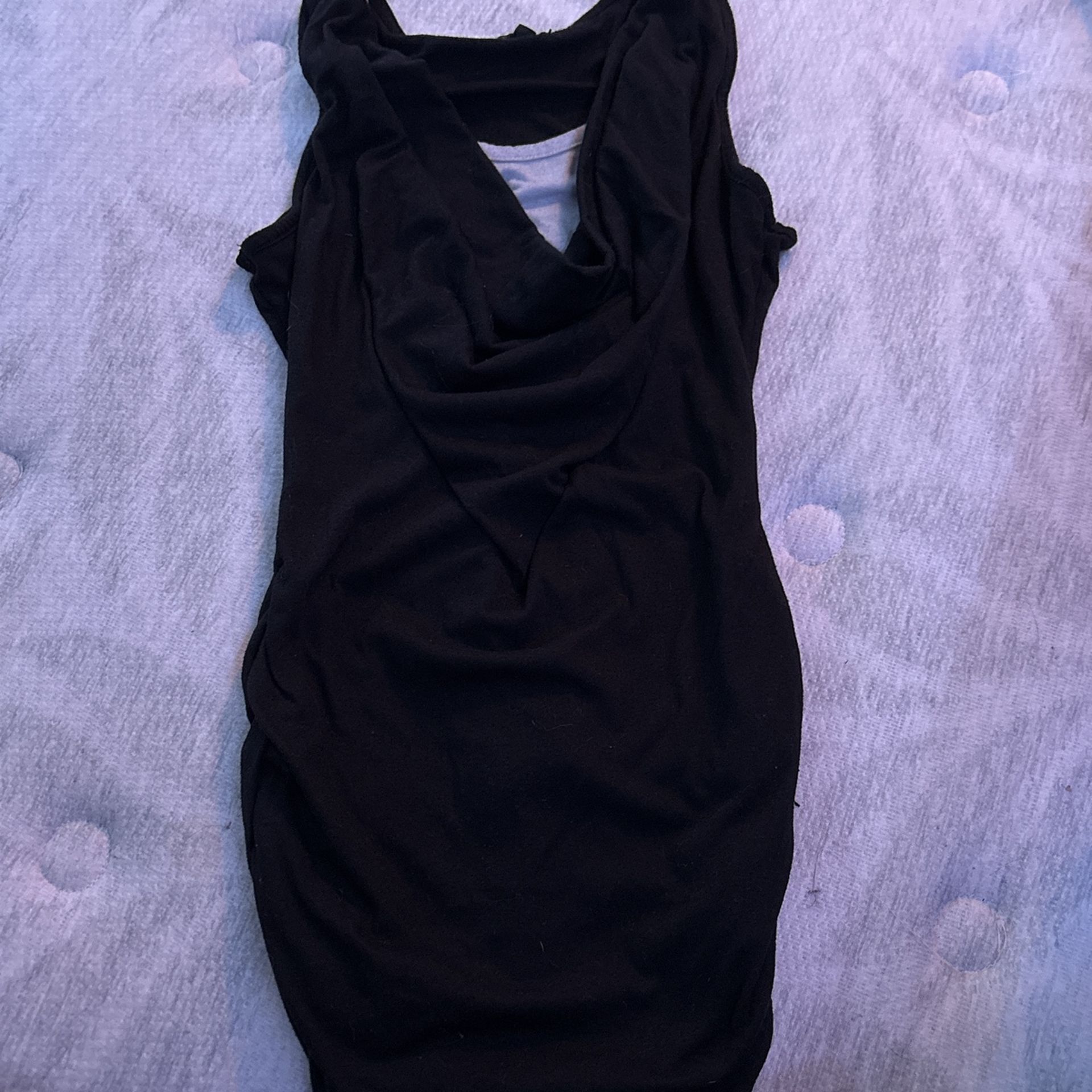 black scrunch dress for Sale in Lynnwood, WA - OfferUp