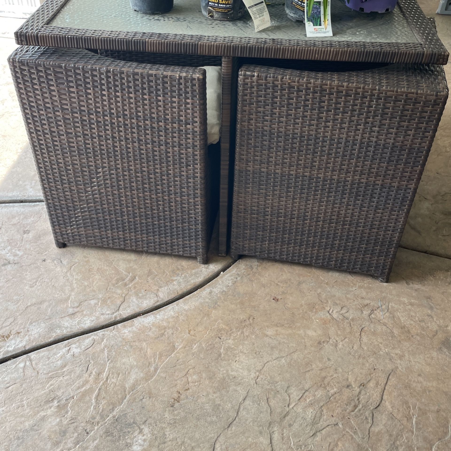 5 Pcs. Wicker Table (This Week Special) for Sale in La Verne, CA - OfferUp