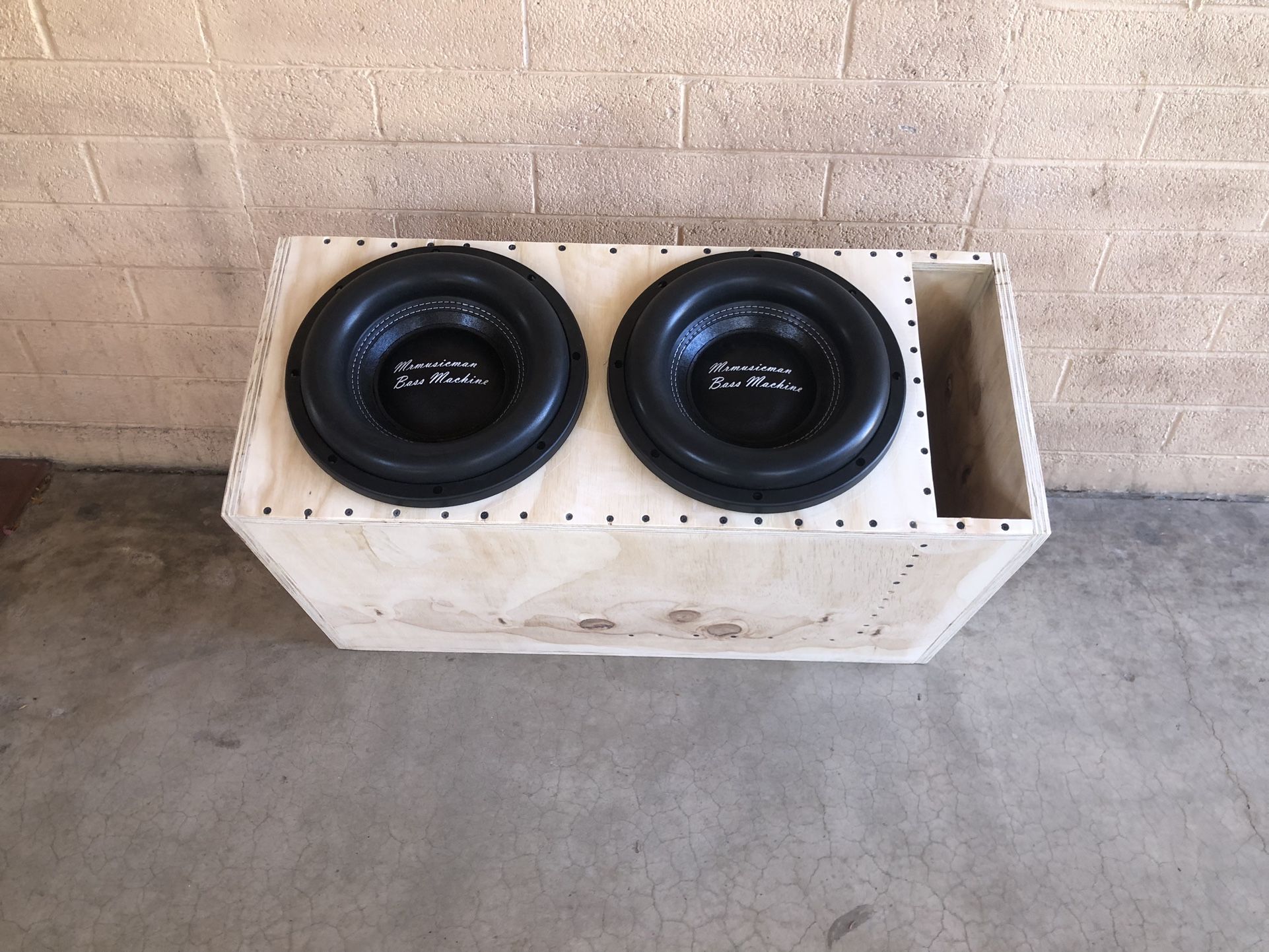 Mrmusicman Bass Machine SPL 12’s /5,000RMS watts -$699 for Sale in ...