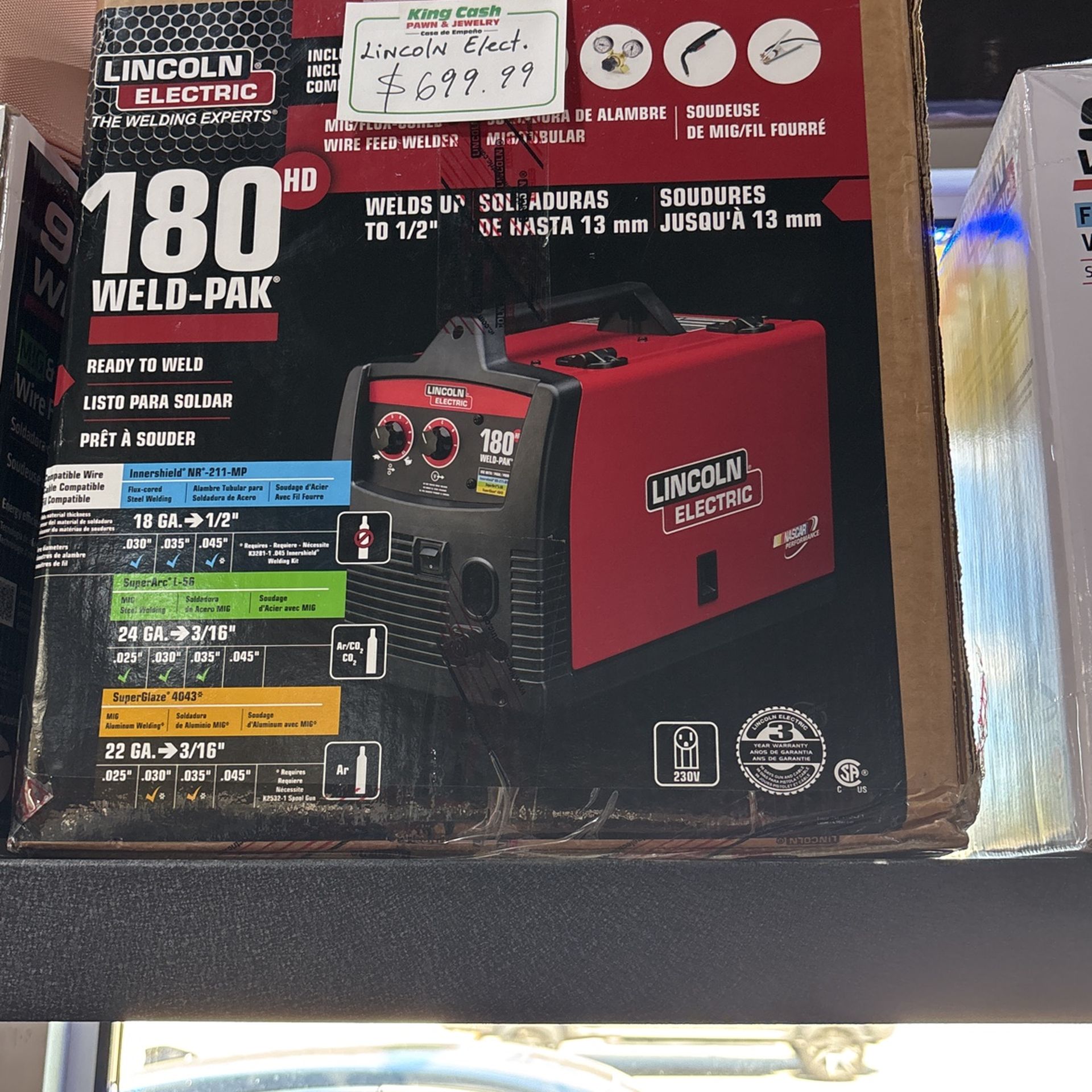 Lincoln Electric Welder 180 for Sale in North Miami Beach, FL - OfferUp