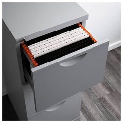 IKEA ERIK Drawer Unit W Drawers On Casters, Silver Color, , 45% OFF