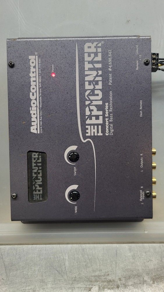 Epicenter Audio Control No Bass Remote for Sale in Houston, TX - OfferUp