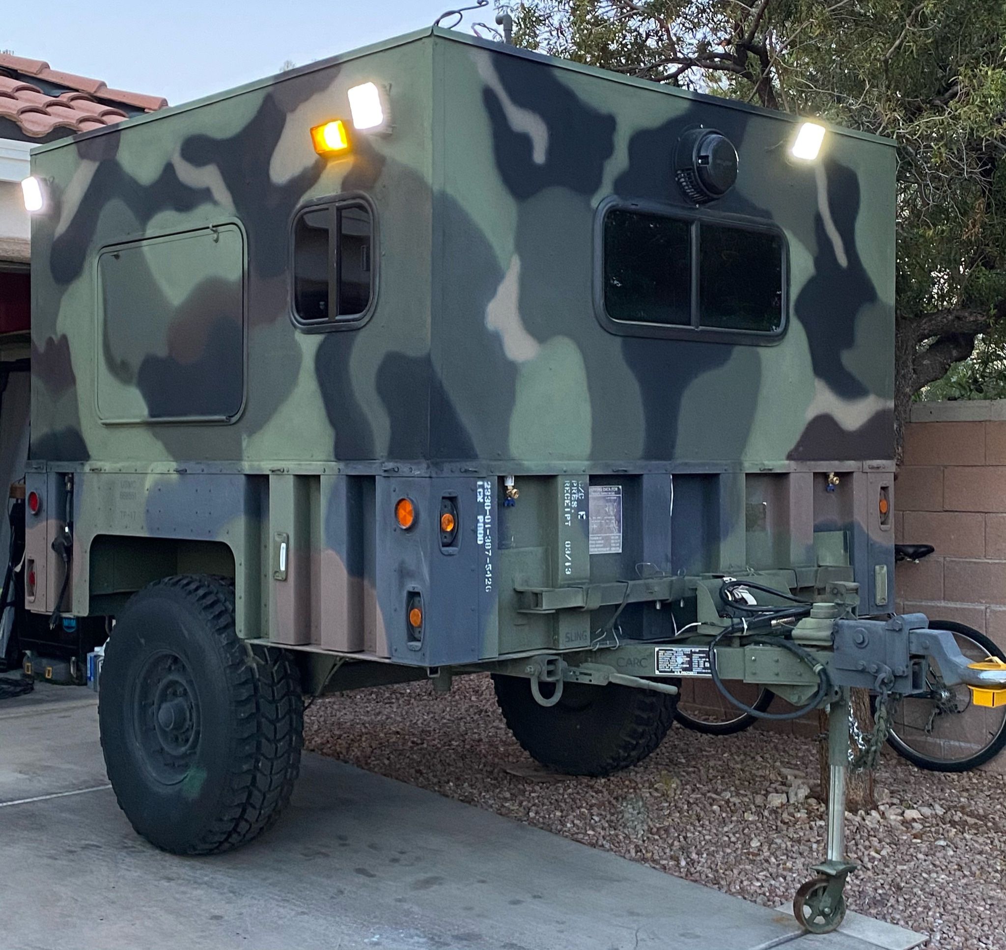Rv / Military M1102 Trailer / Custom Camper Build for Sale in Las Vegas, NV - OfferUp