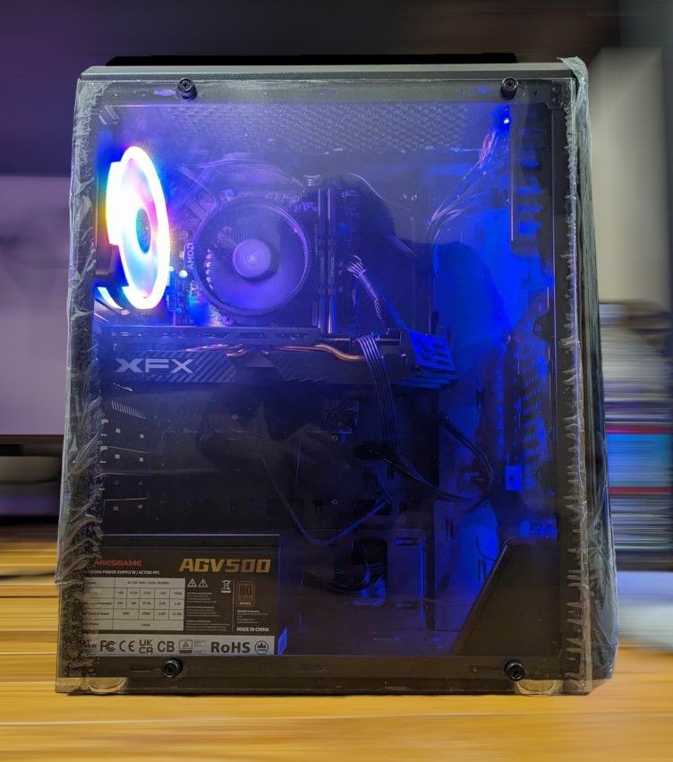 Custom Gaming PC | RGB | Ryzen 5 1600 | Rx 580 | 16gb | 256gb SSD ...