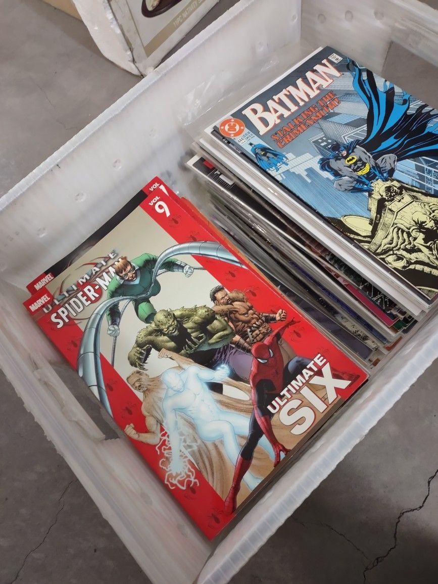 Over 150 Plus Mixed Marble DC And Independent Comic Books $85 For All ...