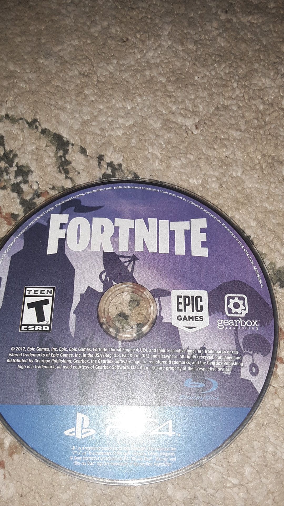 Fortnite ps4 disc EXTREMELY RARE for Sale in Norco, CA - OfferUp