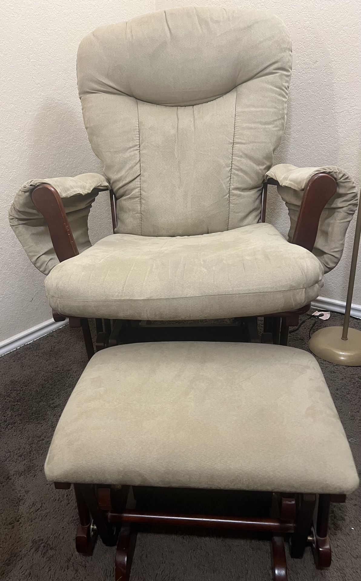 Glider Rocking Chair With Ottoman- Shermag Brand for Sale in San ...