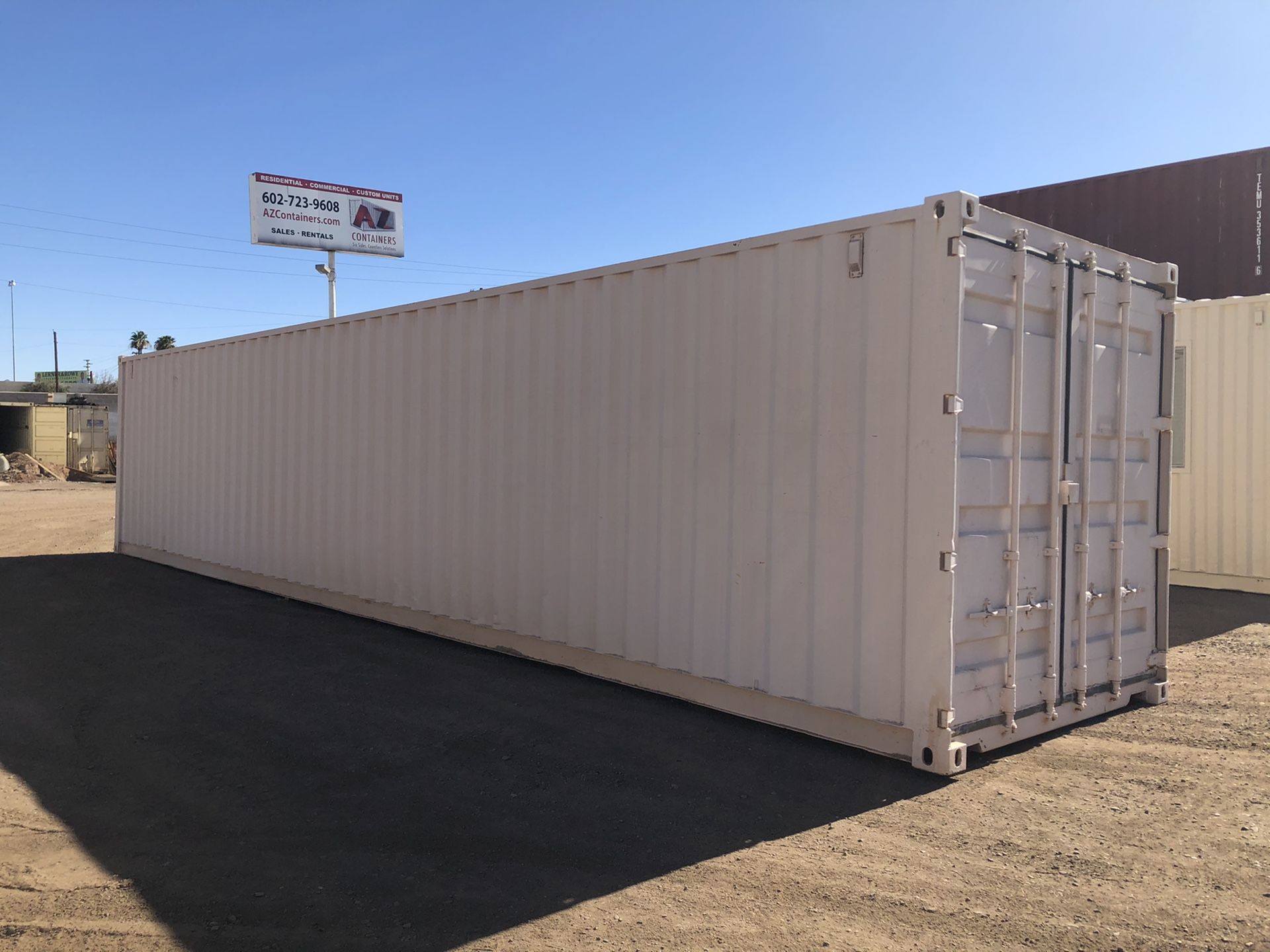 LOCAL 8x40 painted shipping cargo container connex storage A Grade ...