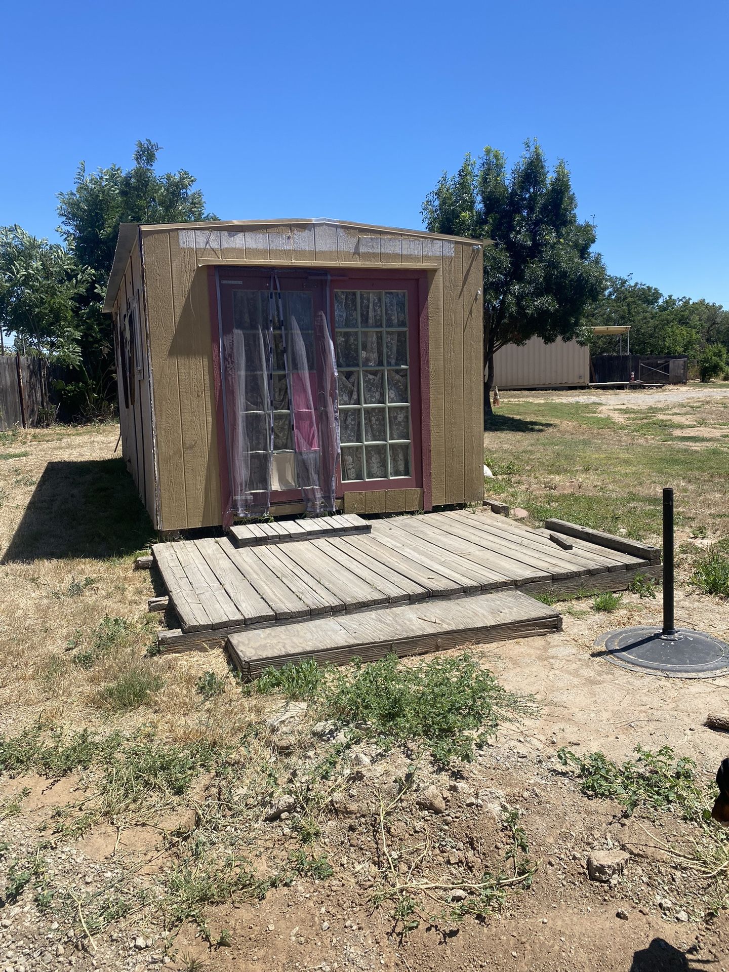 Free 24ft X 10ft Two Room She Shed for Sale in Riverside, CA - OfferUp