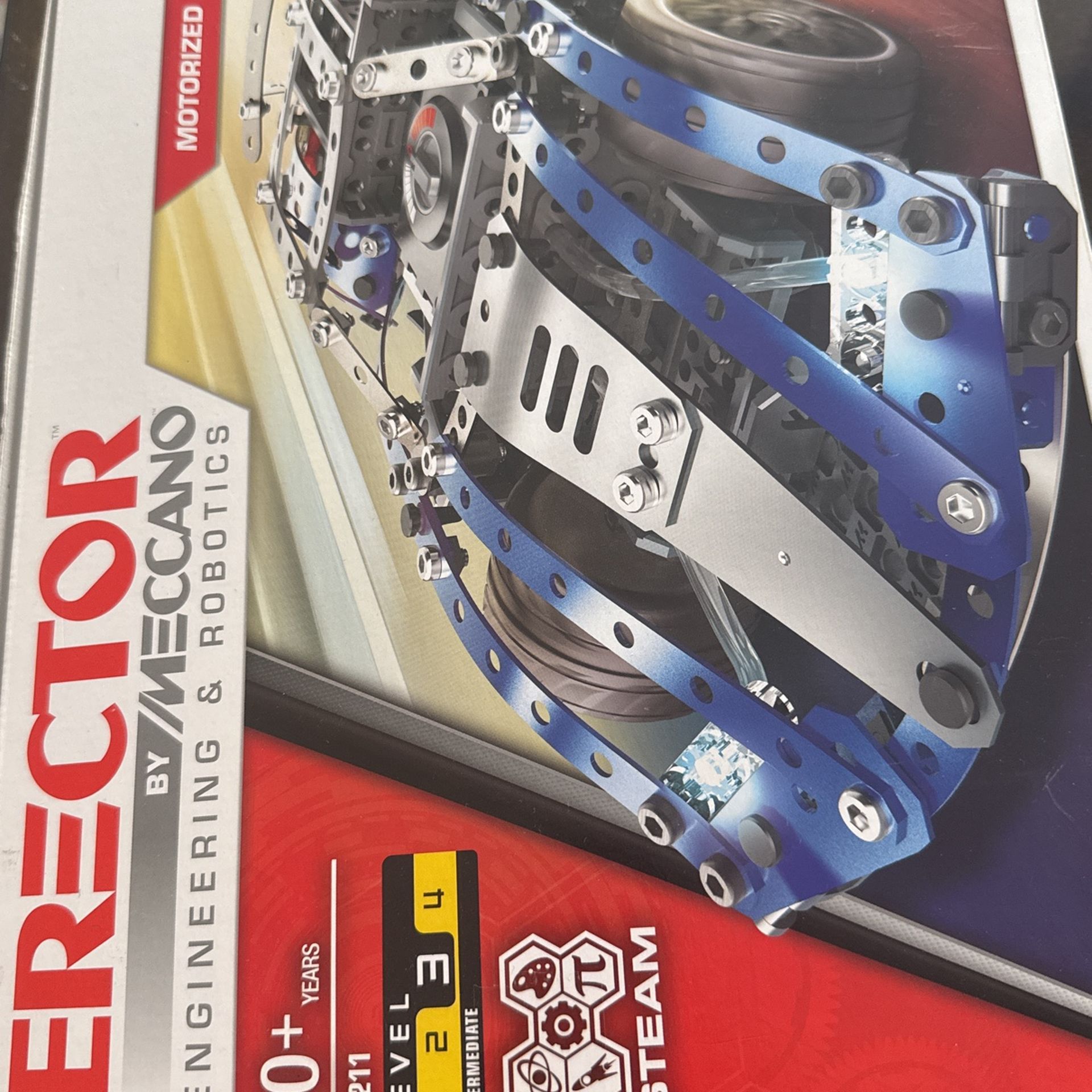 Erector By Meccano -25-in-1 Motorized Supercar Kit for Sale in ...