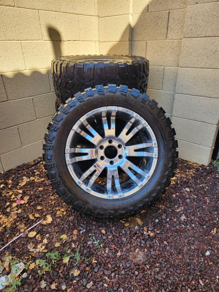 33 12.50 R20 Wheels And Tires for Sale in Phoenix, AZ - OfferUp