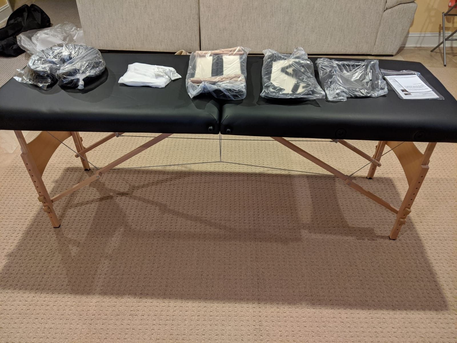 NEW massage table/tattoo table/ facial table for Sale in Des Plaines ...