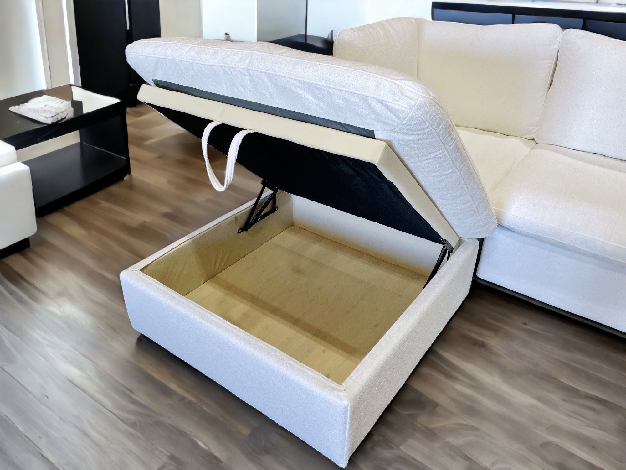 WAREHOUSE CLEARANCE | Modern Cloud 4pc Modular Sectional Sofa with ...