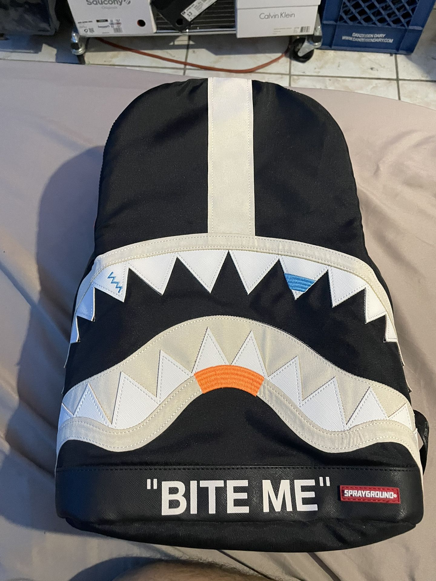 SPRAYGROUND “BITE ME “ BACKPACK for Sale in Phoenix, AZ - OfferUp