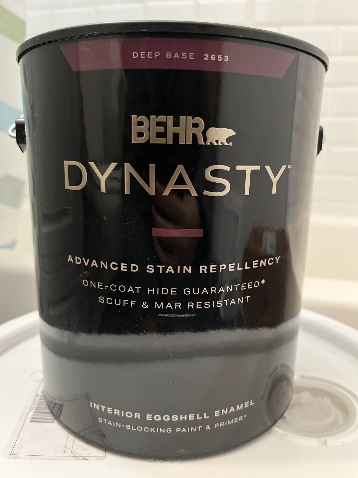 New/Unused Behr Deep Base Dynasty Premium Paint - Cracked Pepper ...