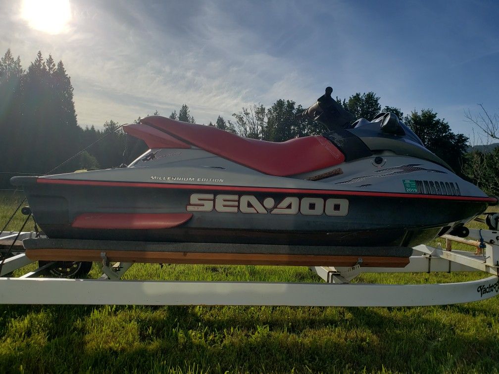 2000 Sea Doo RX DI Millennium Edition Titled for Sale in Chehalis, WA ...