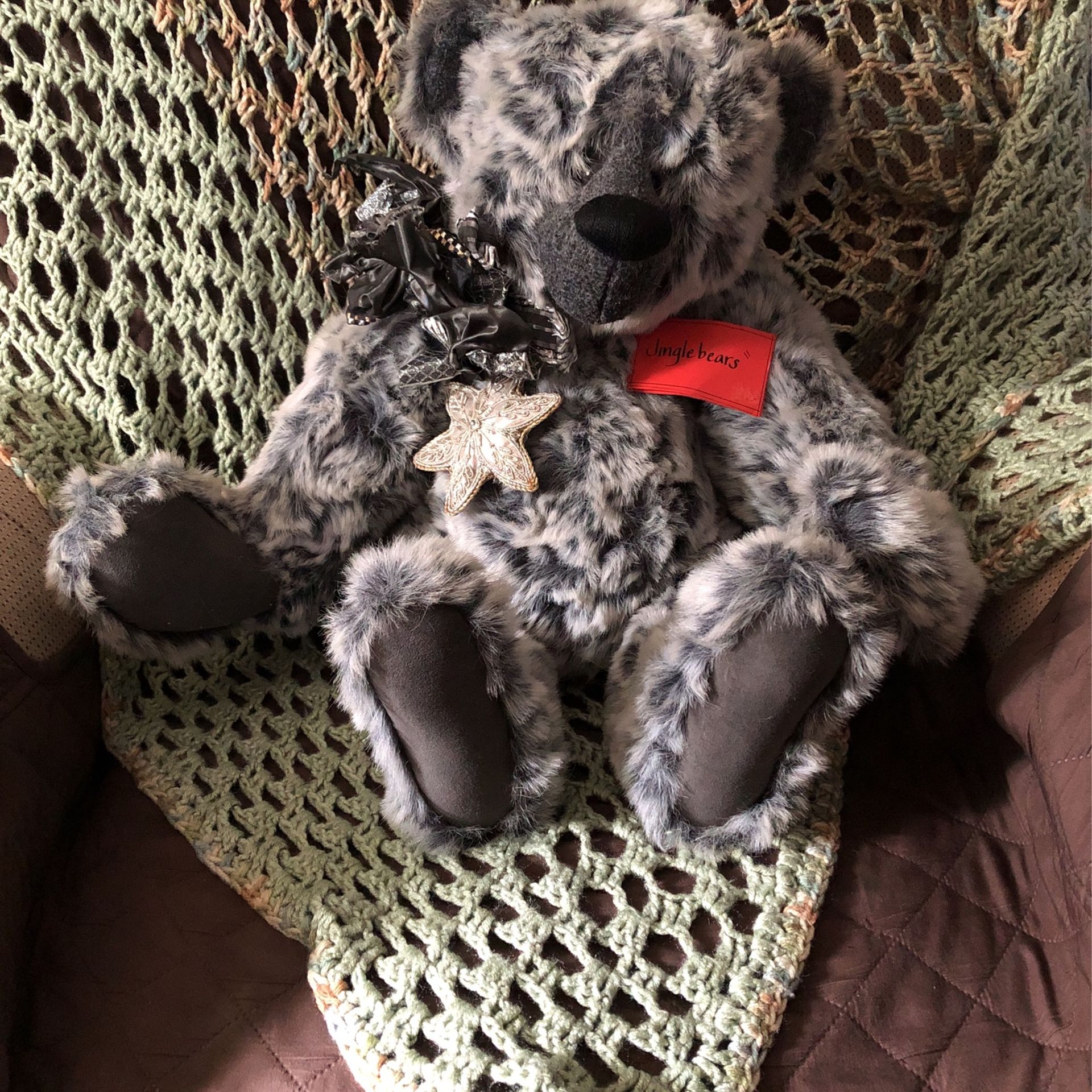 Vintage Sylvester Jingle Bear Handmade In New Zealand for Sale in ...