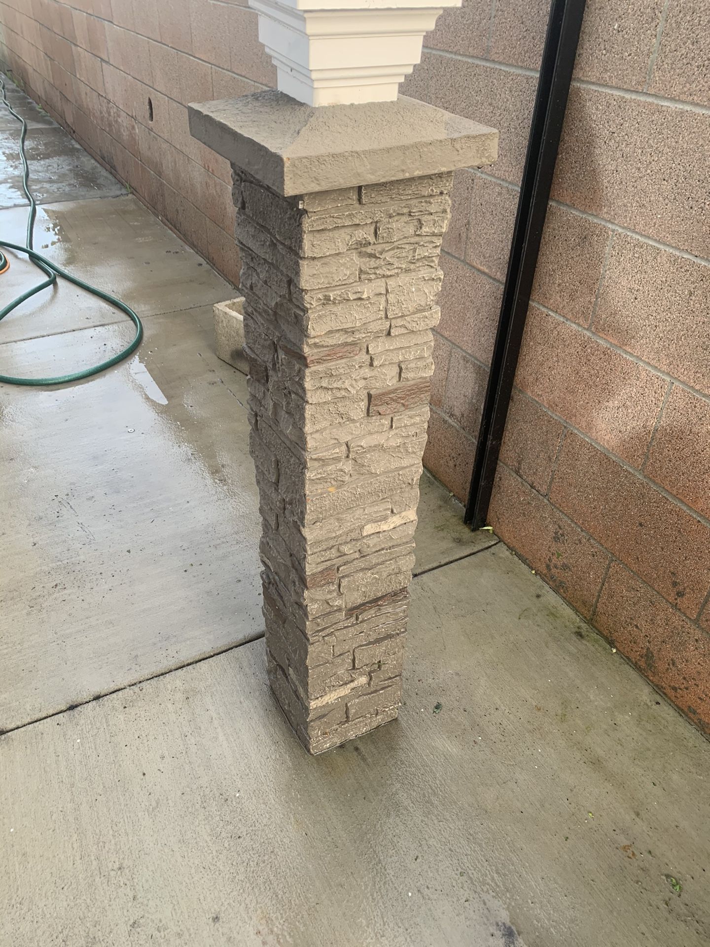 Nextstone Slatestone Column Cover Wrap Rundle Ridge for Sale in ...