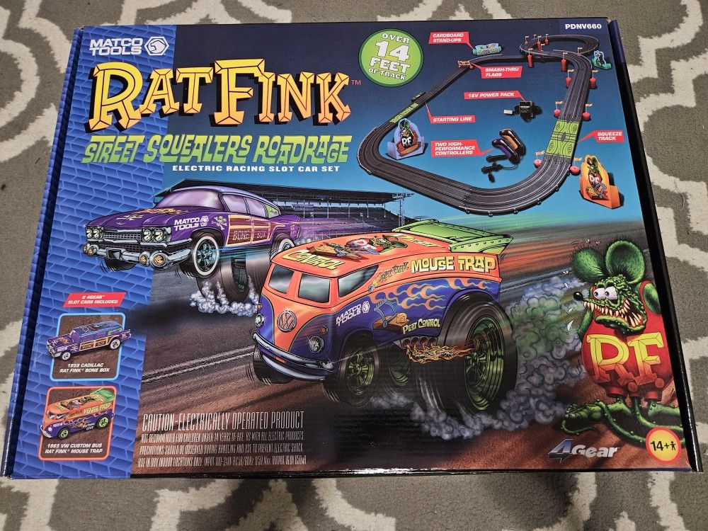 MATCO TOOLS RAT FINK SLOT CAR SET for Sale in Mesa, AZ - OfferUp