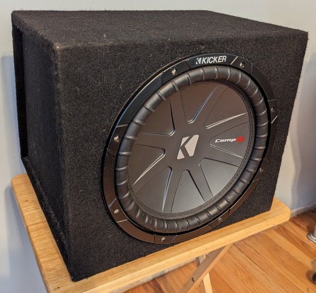 Kicker Comp R 12 sub + box for Sale in Bristol, CT - OfferUp
