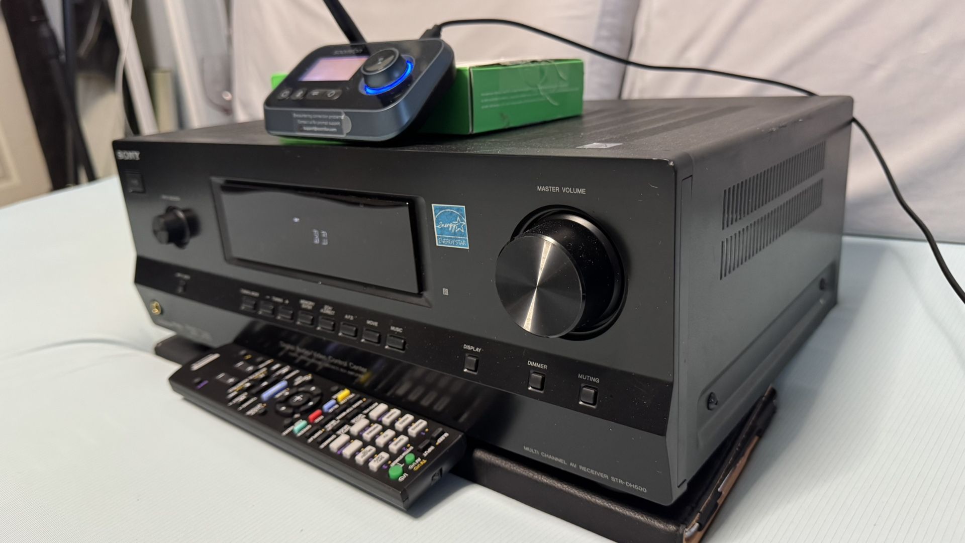 SONY STR-DH500 Home Theater Receiver with Bluetooth adapter and Remote ...