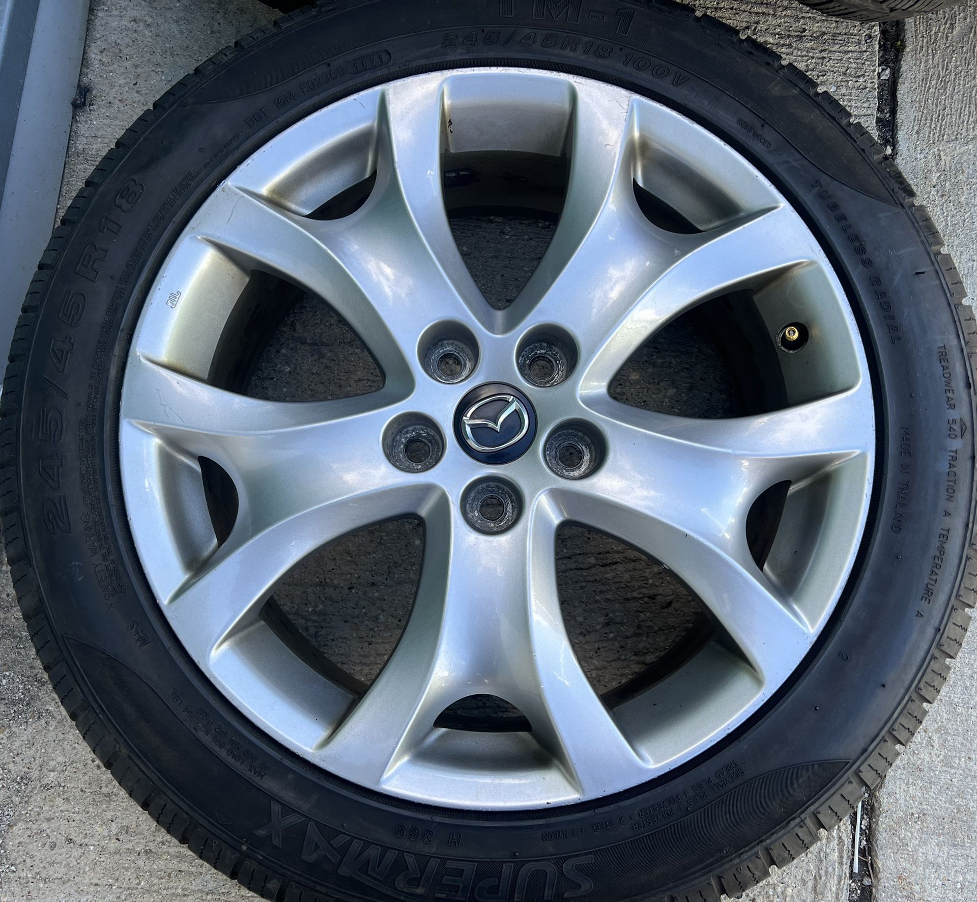 18” Mazda 6 Sport Factory OEM Mazda6 Wheels Rims Tires 18 Inch for Sale ...