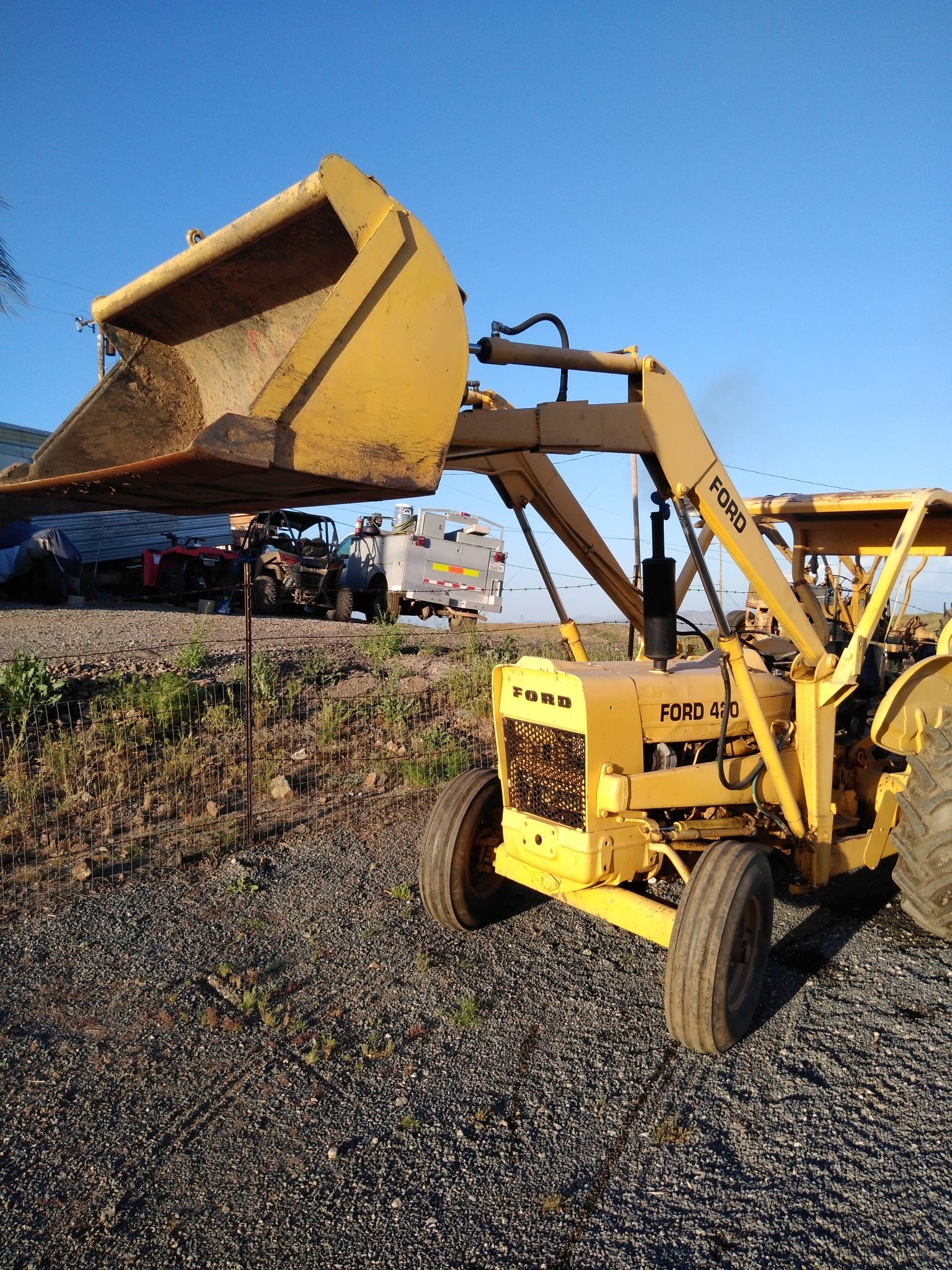 Ford 420 tractor.. heavy duty industrial for Sale in Perris, CA - OfferUp