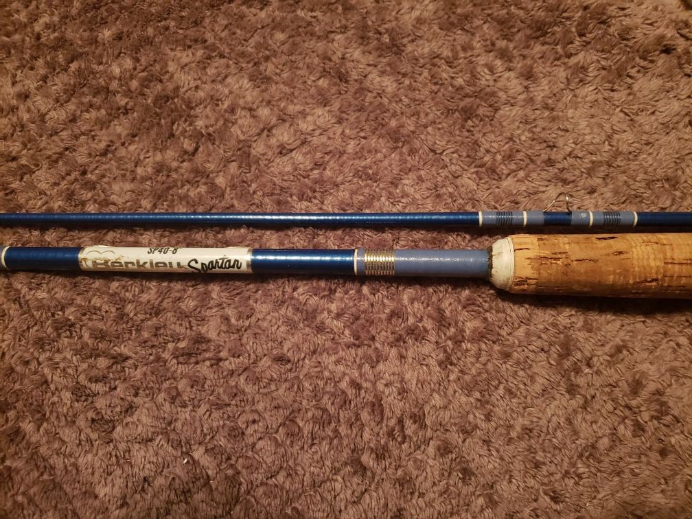 BERKLEY SPARTAN SP40 - 8FT VINTAGE FLY FISHING ROD for Sale in Poway ...