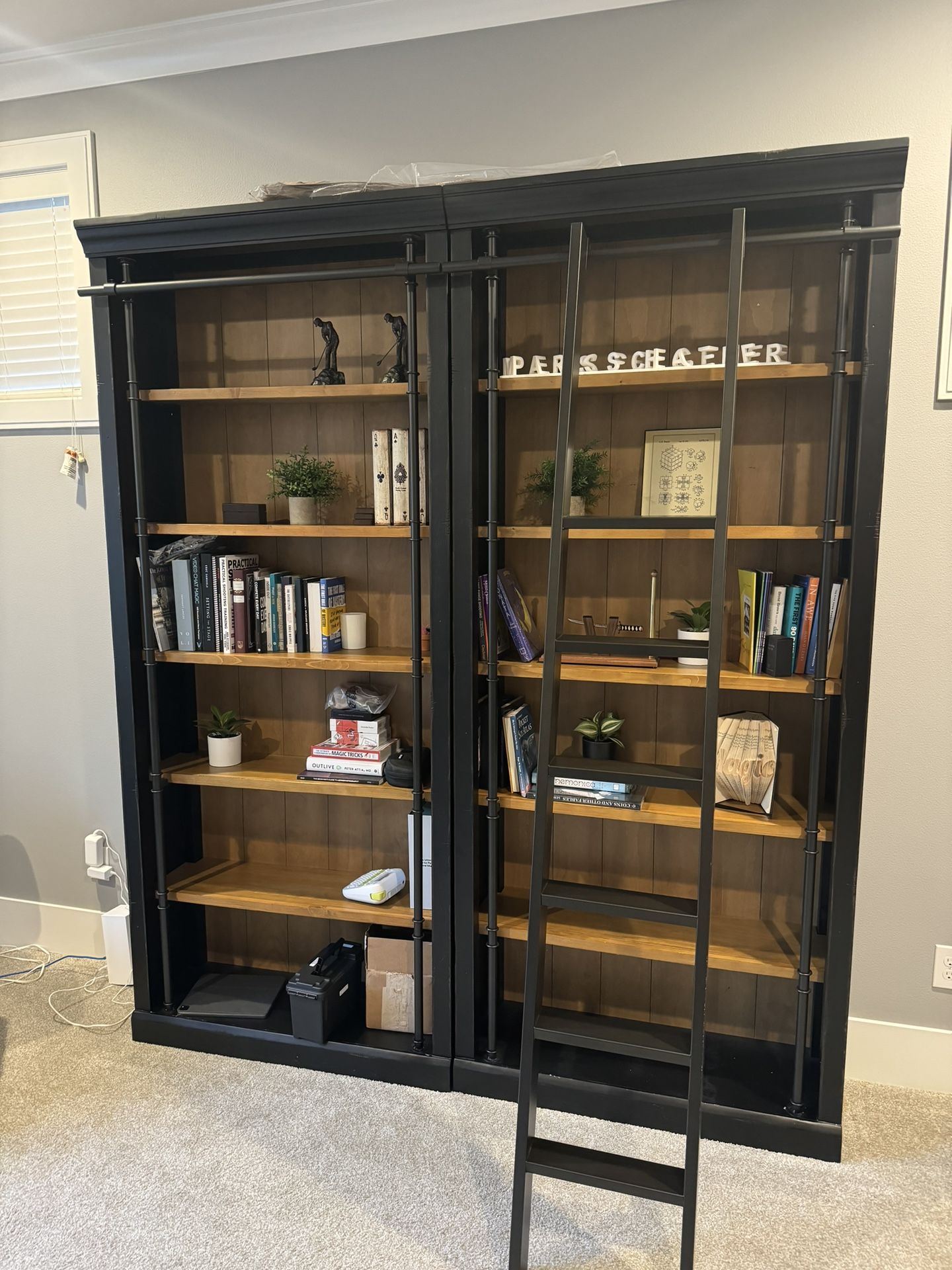 Two Double Bookcase With ladder for Sale in Issaquah, WA - OfferUp