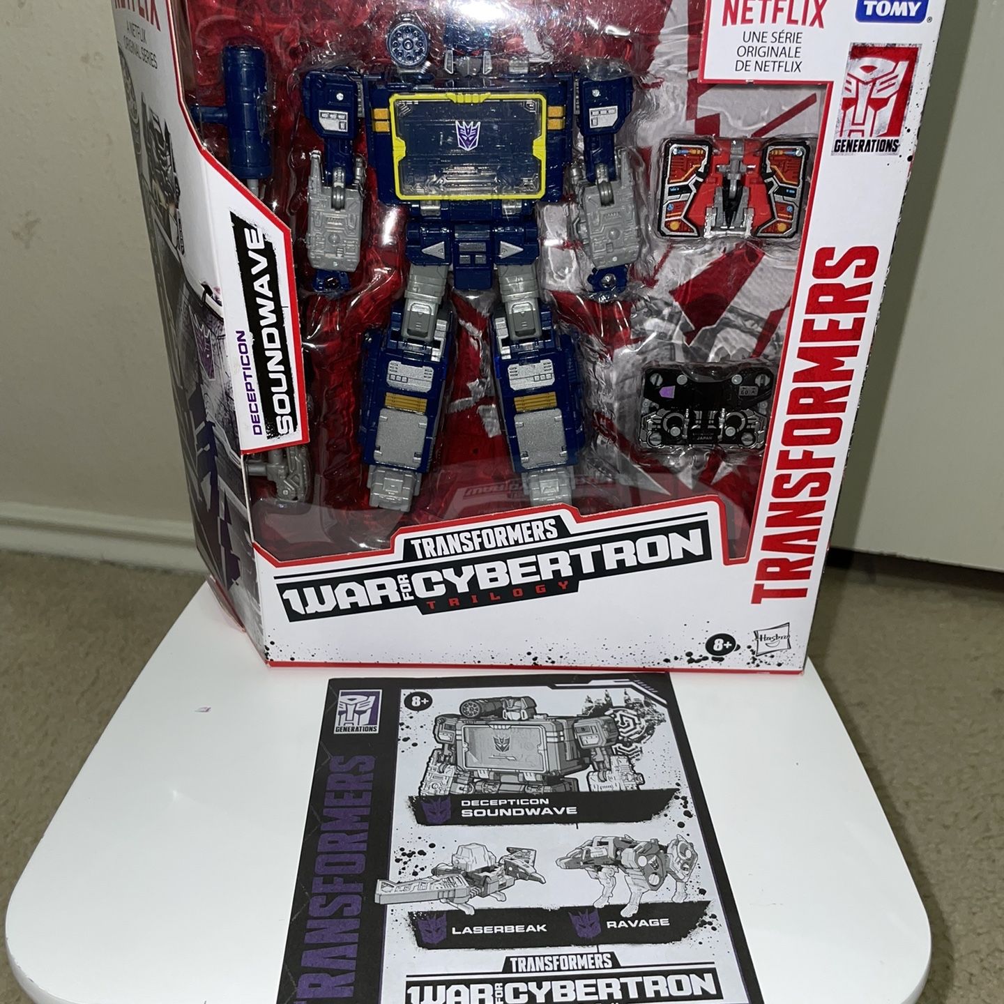 Transformers War For Cybertron Soundwave Toy
