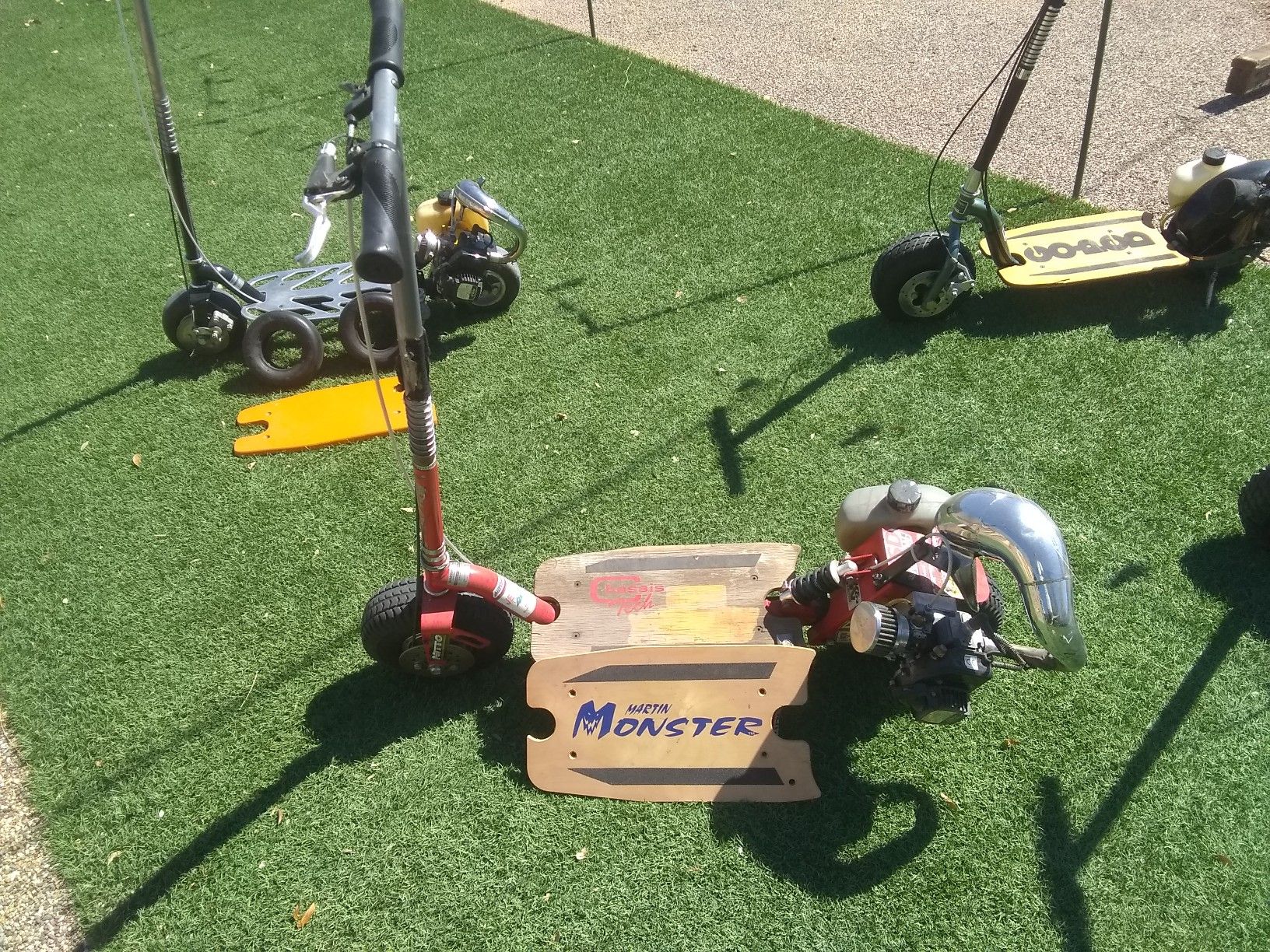 Martin Monster Gas Scooter Goped for Sale in Tempe, AZ - OfferUp