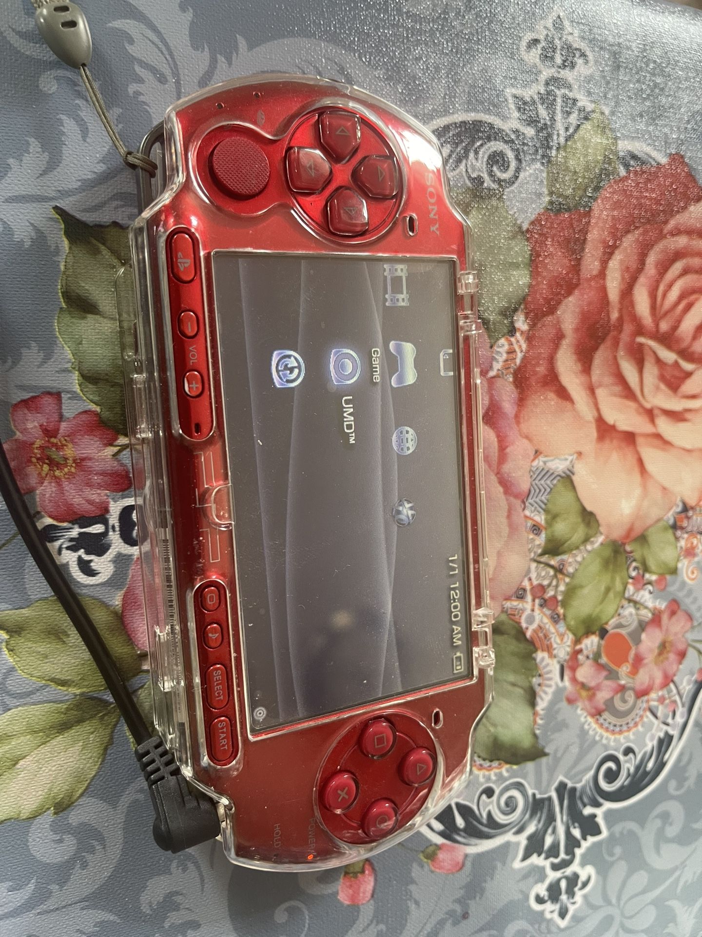 Red Psp 3000