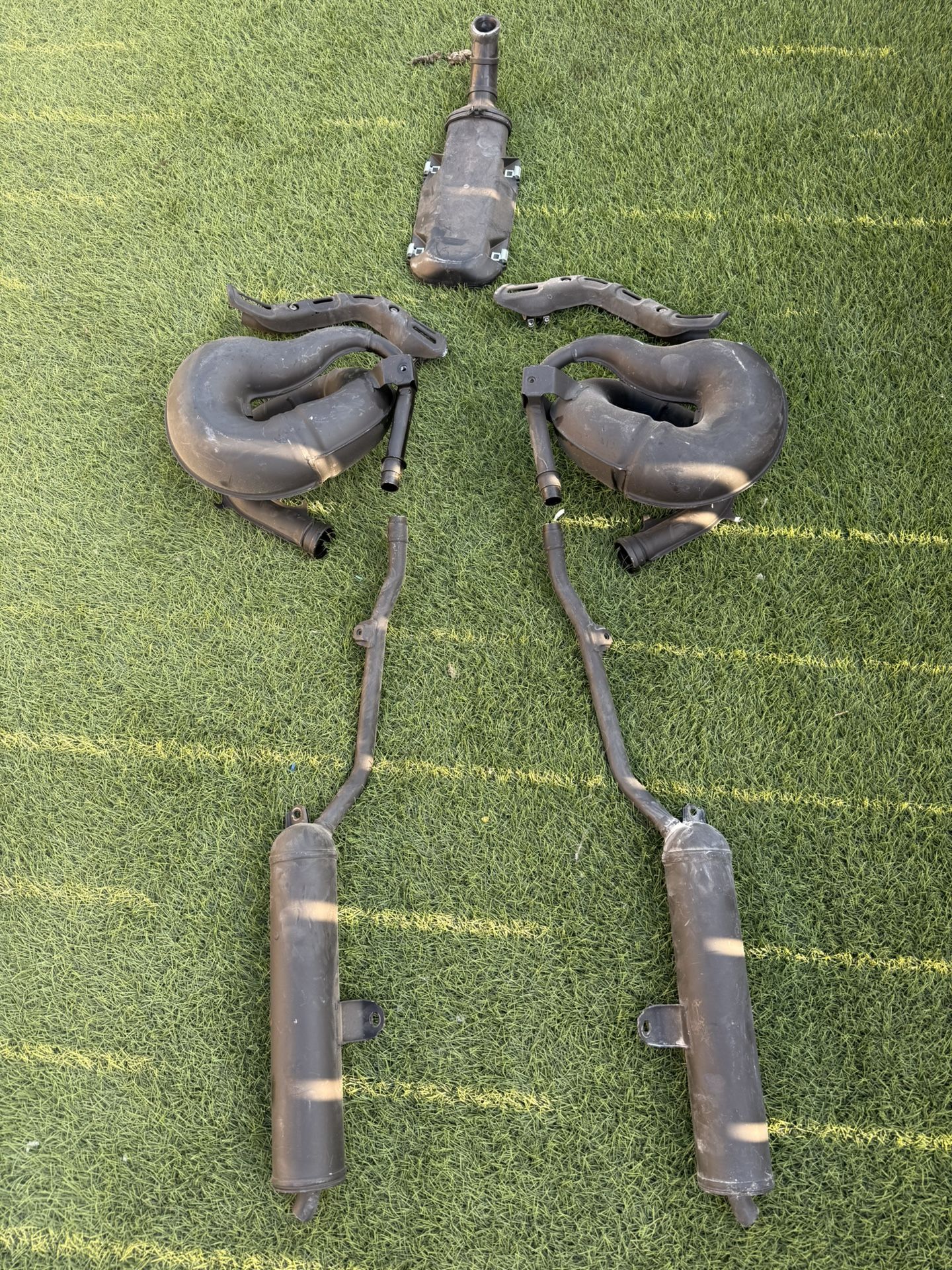 2006 OEM Yamaha Banshee Pipes With Filter – Perfect Condition, Never ...