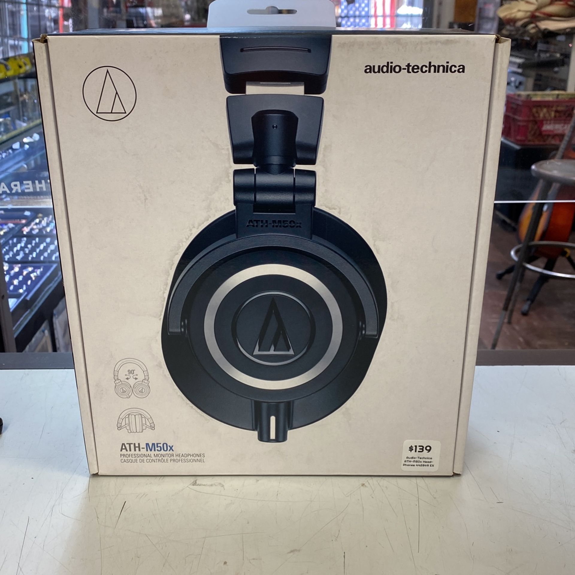 Audio Technica Ath M50 Box