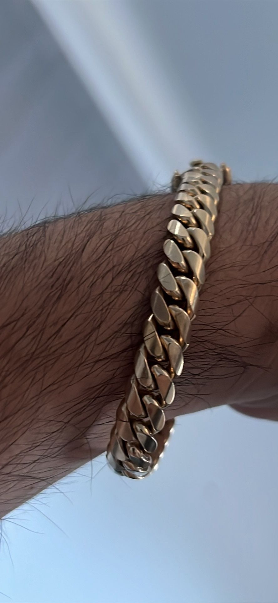 14k Cuban Link Bracelet 41.6 Grams Solid for Sale in North Miami Beach ...