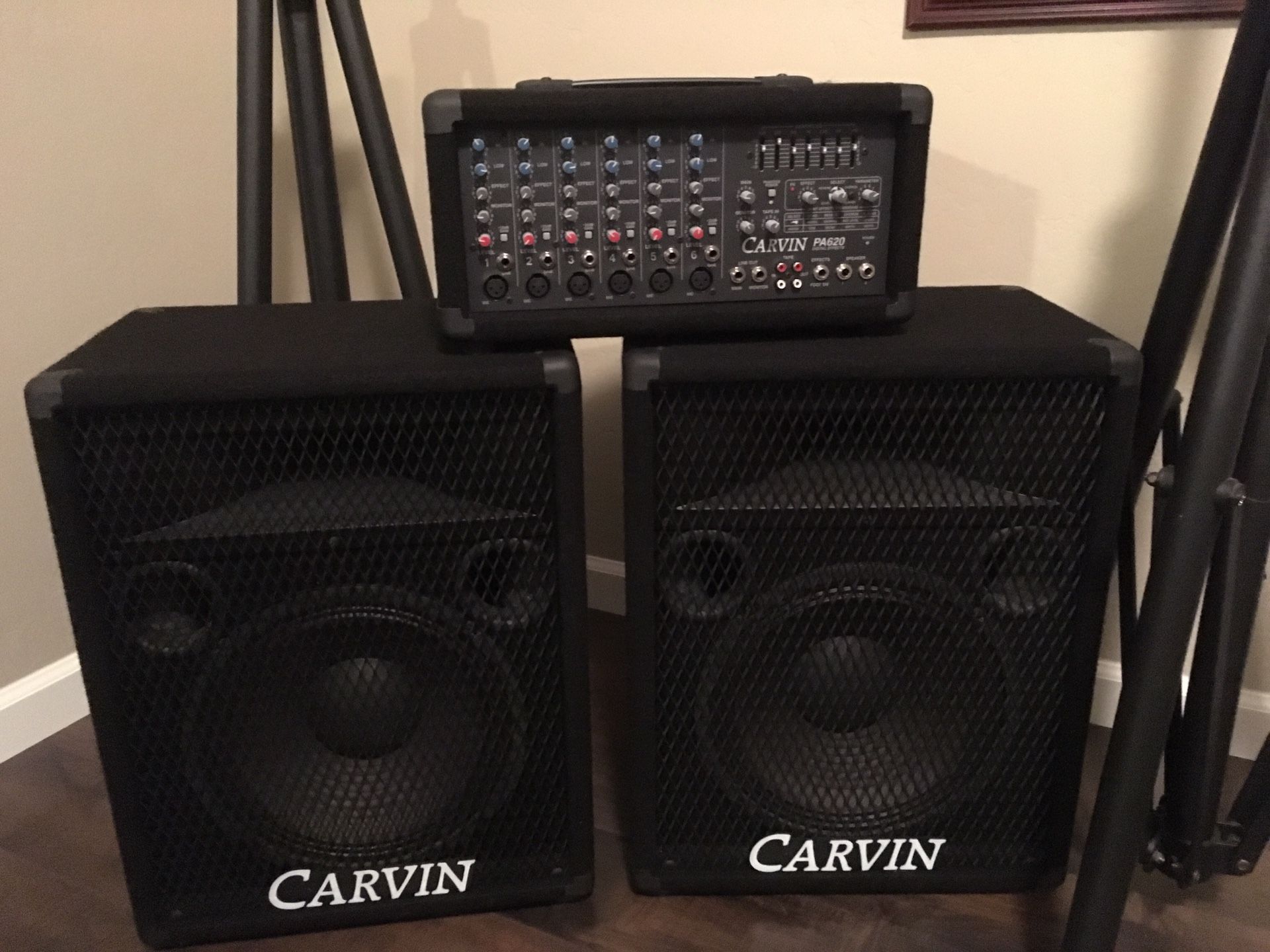 Carvin PA620 PA System - 200W for Sale in Bakersfield, CA - OfferUp