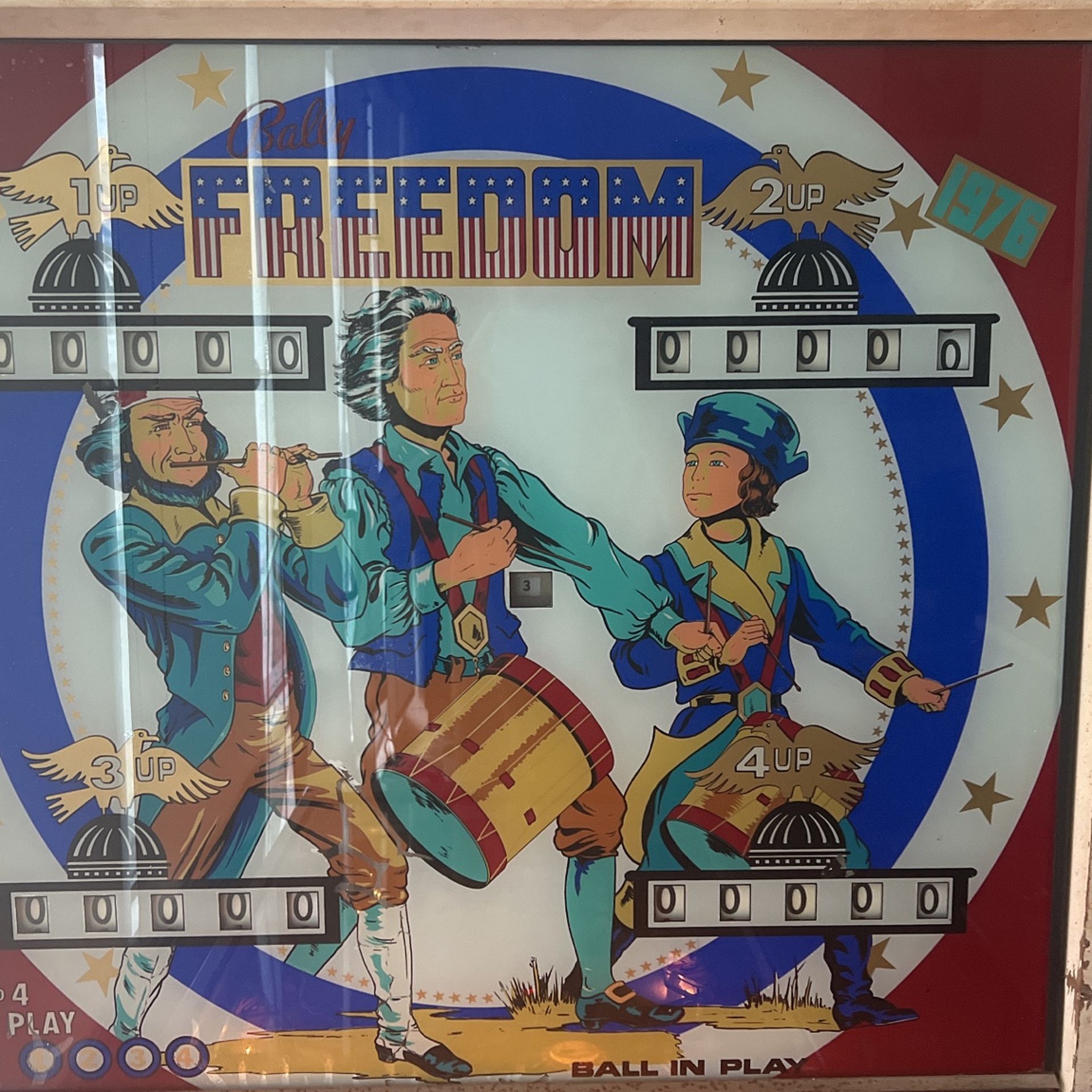 Vintage Freedom 1976 Pinball Machine for Sale in Seattle, WA - OfferUp