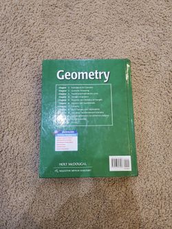 Holt Geometry Math Book
