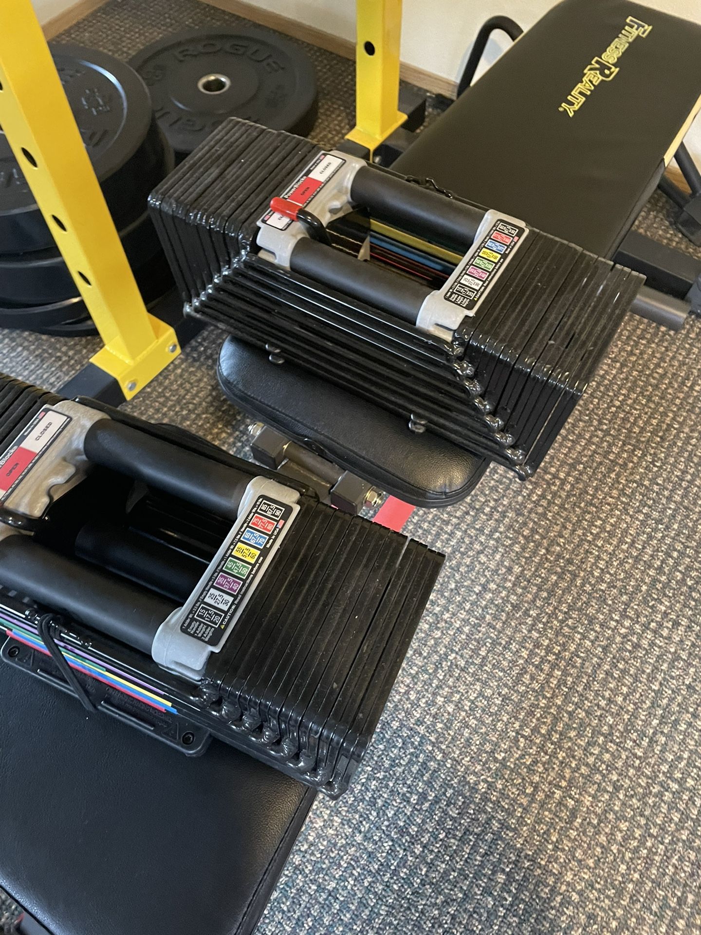 PowerBlock Elite EXP 90 Adjustable Dumbbells for Sale in La Conner, WA ...