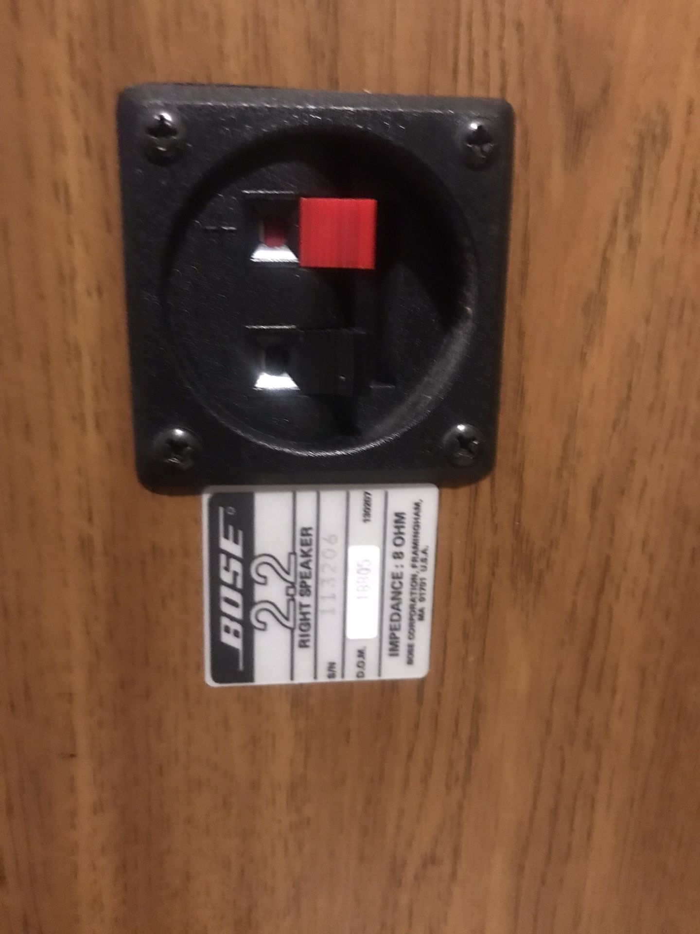 Vintage Bose 2.2 Direct Reflecting Wood Angled Bookshelf Speakers for ...