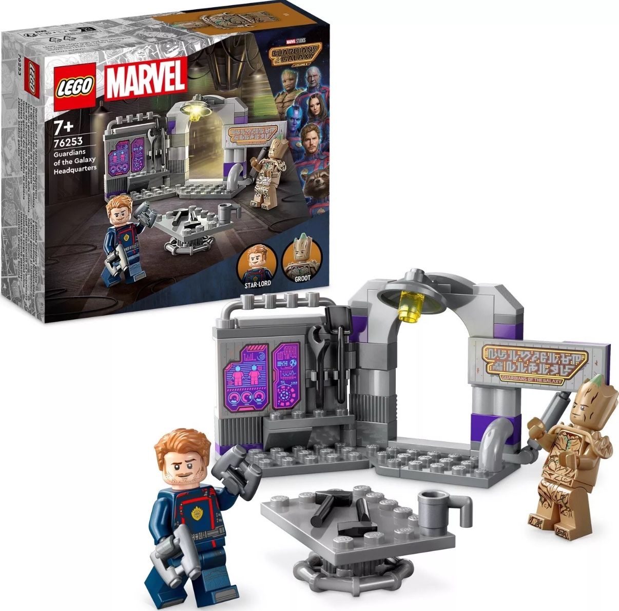 RETIRED LEGO Marvel Heroes: Guardians of the Galaxy Headquarters (76253 ...