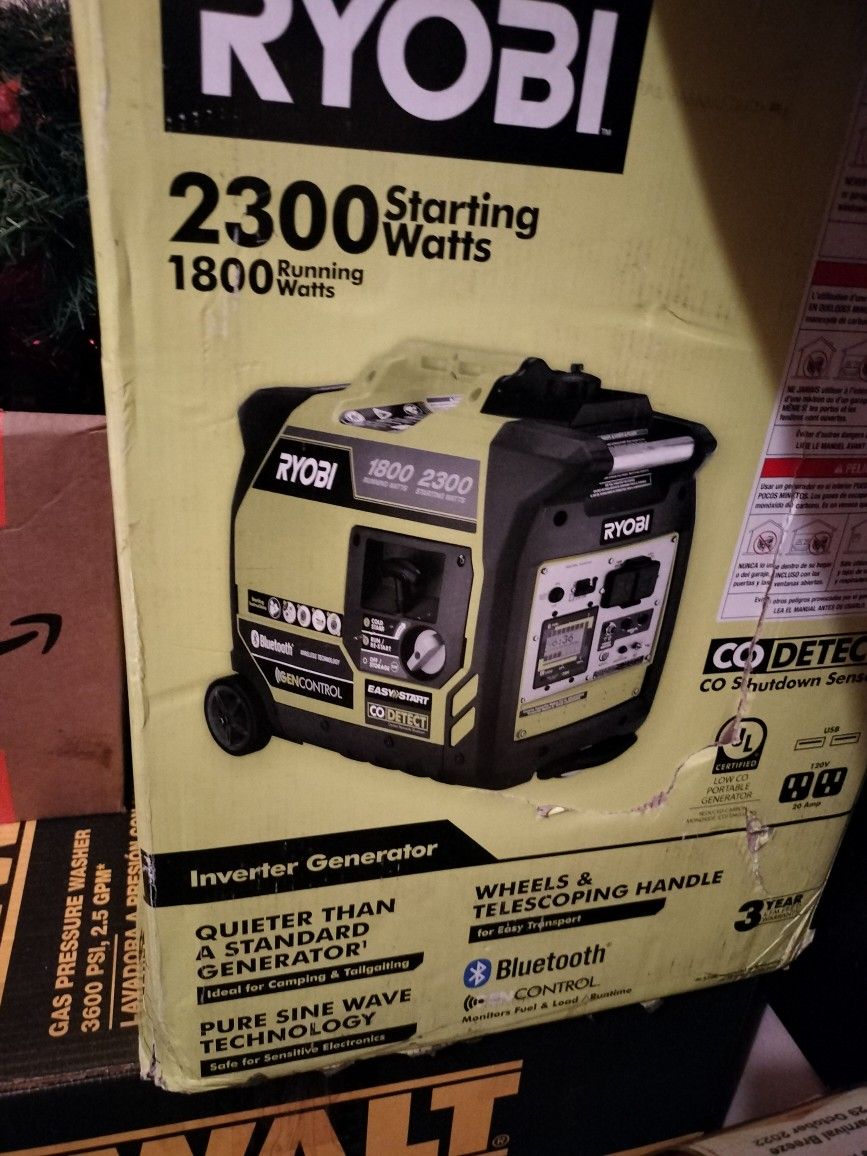 Ryobi 2300 Generator for Sale in Houston, TX - OfferUp