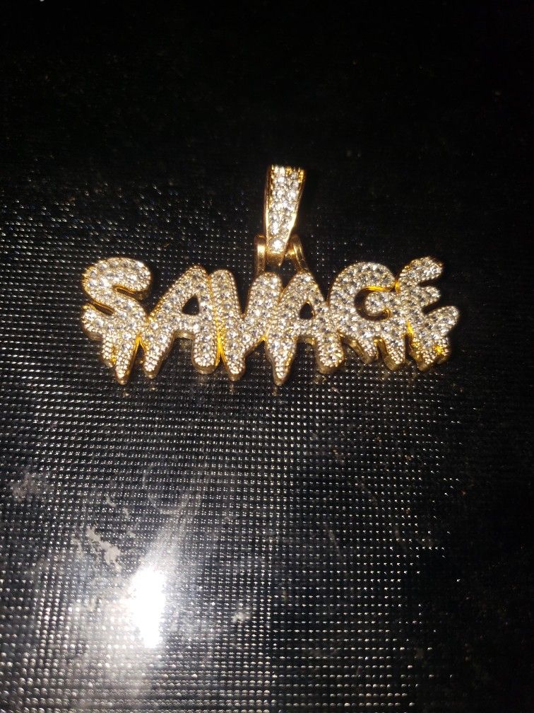 Gold Savage Pendant for Sale in La Verne, CA - OfferUp