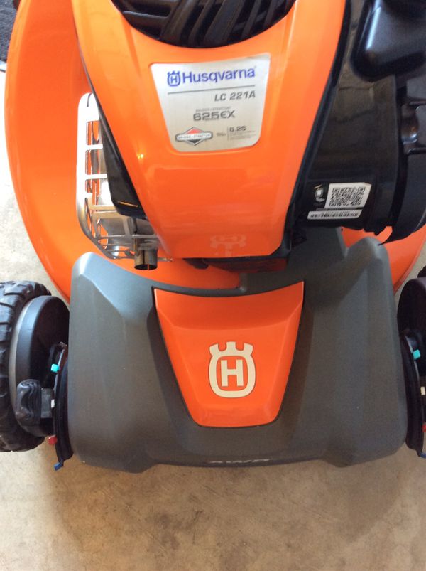 Husqvarna AWD LC221A lawn mower with bag for Sale in Schertz, TX - OfferUp